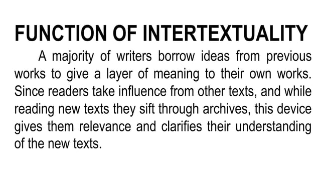 Context of text development | PPTX