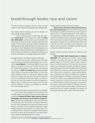 Breakthrough Books: Race and Racism from Contexts 2012 | PDF
