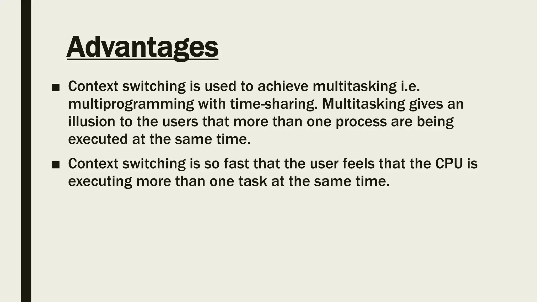 Context switching | PPTX