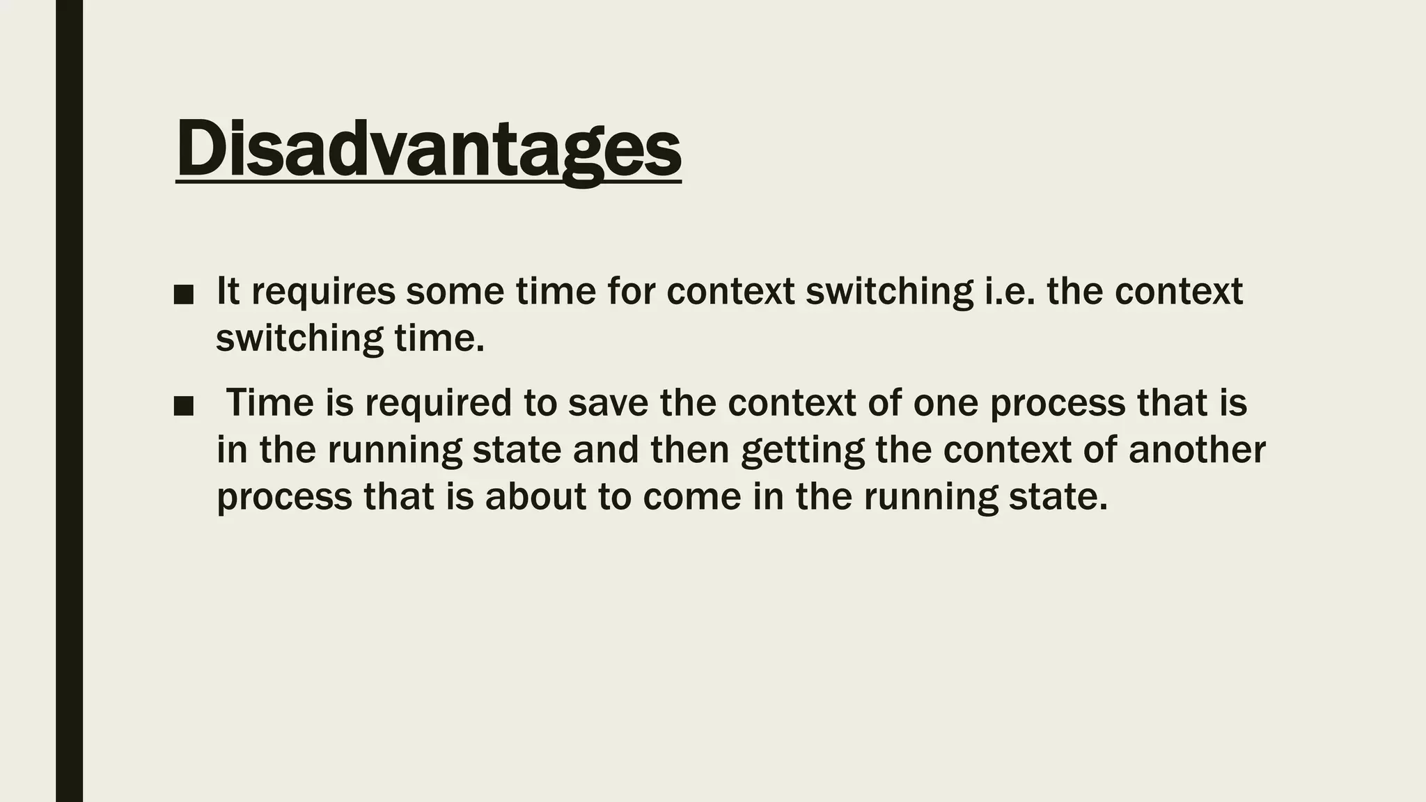 Context switching | PPTX