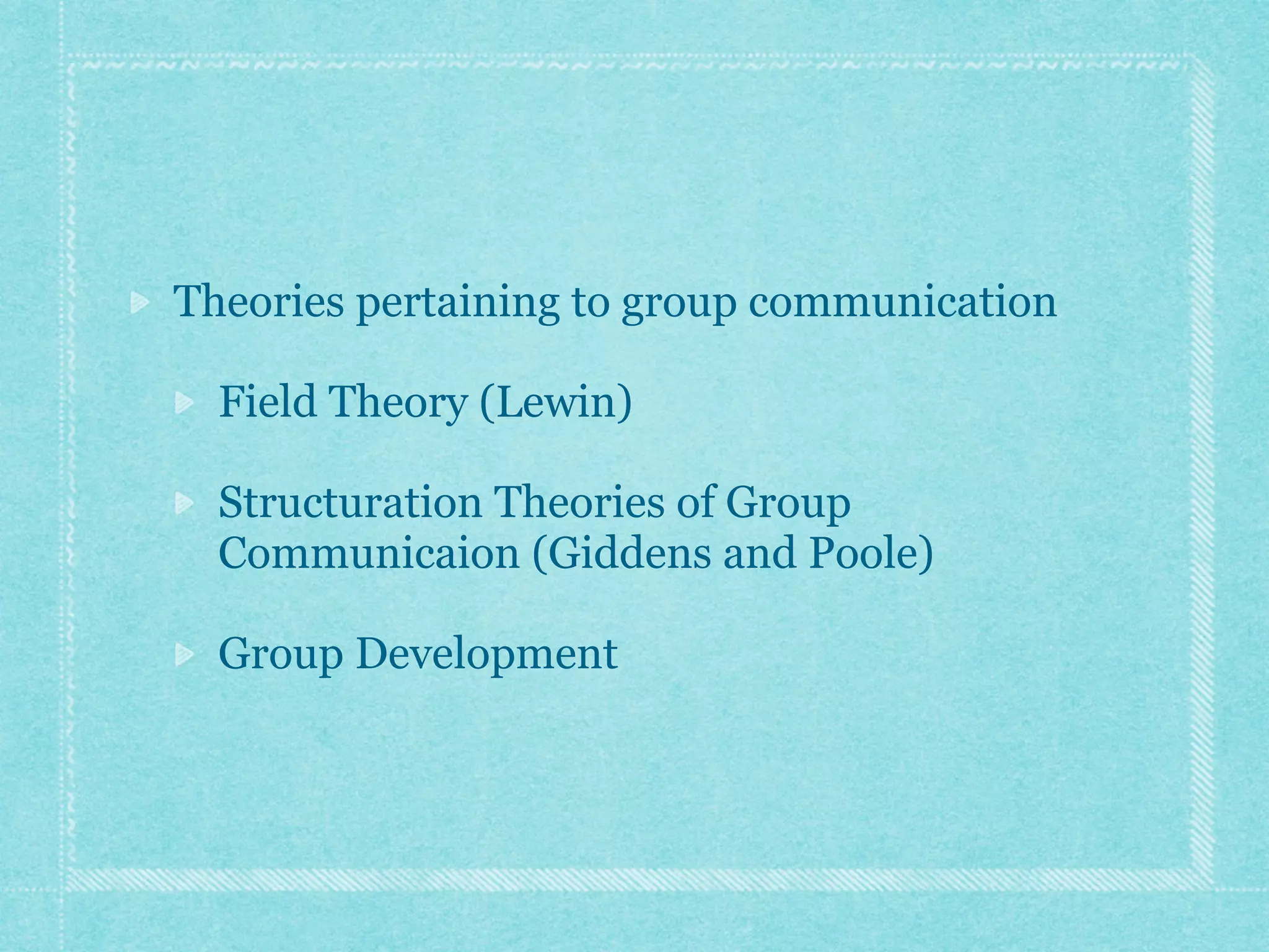 Contextual theories of communication pdf | PDF