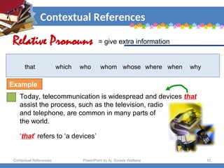 contextual-reference-words.ppt bbfilygih | PPT