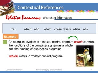 contextual-reference-words.ppt bbfilygih | PPT