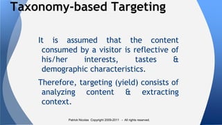 Taxonomy-based Contextual Ads Targeting | PPT