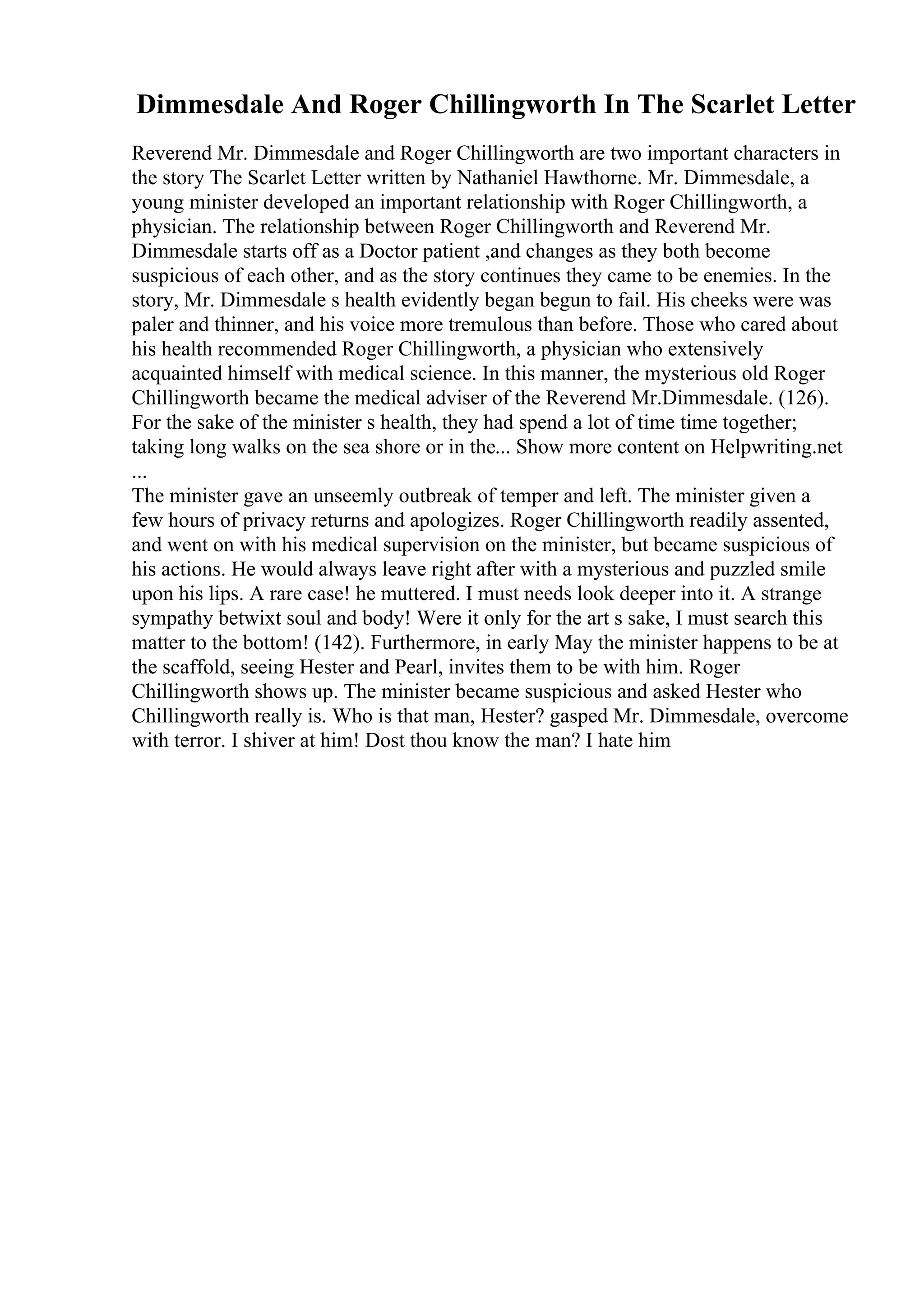 Contextual Analysis Essay | PDF