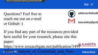 Contextual vs non-contextual word embedding models for Hindi Named Entity Recognition | Natural ...