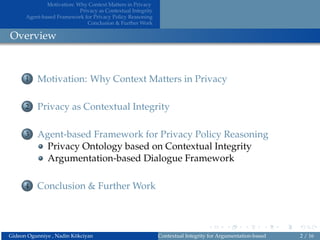 Contextual Integrity for Argumentation-based Privacy Reasoning | PDF