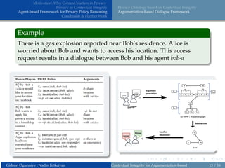 Contextual Integrity for Argumentation-based Privacy Reasoning | PDF
