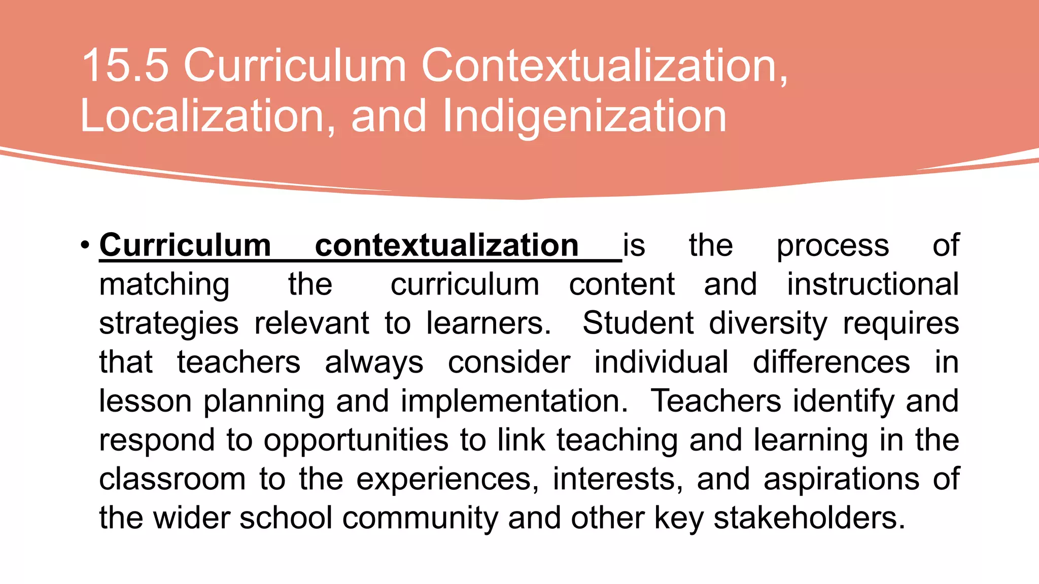 Contextualization/Localization of Lesson Plan | PPTX