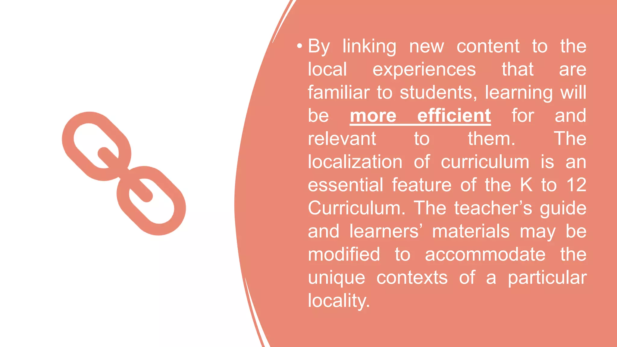 Contextualization/Localization of Lesson Plan | PPTX