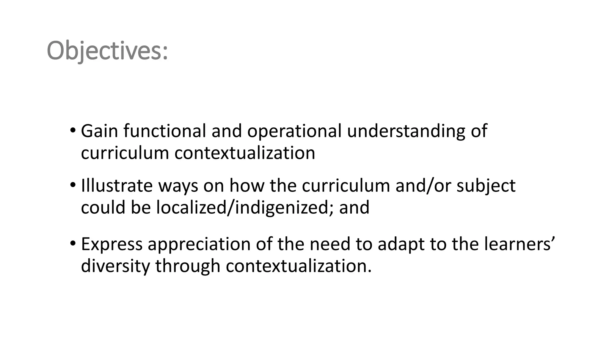 Contextualize Lesson Plan | PPTX