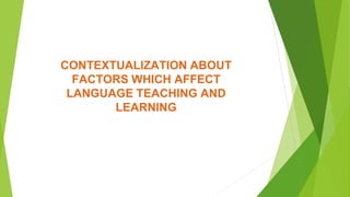 Contextualization | PPT