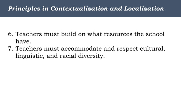 Contextualization And Localization Of Learning Resourcespptx Education