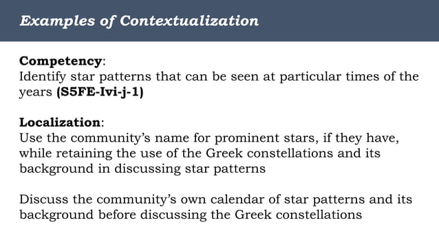 Contextualization and Localization of Learning Resources.pptx | Education