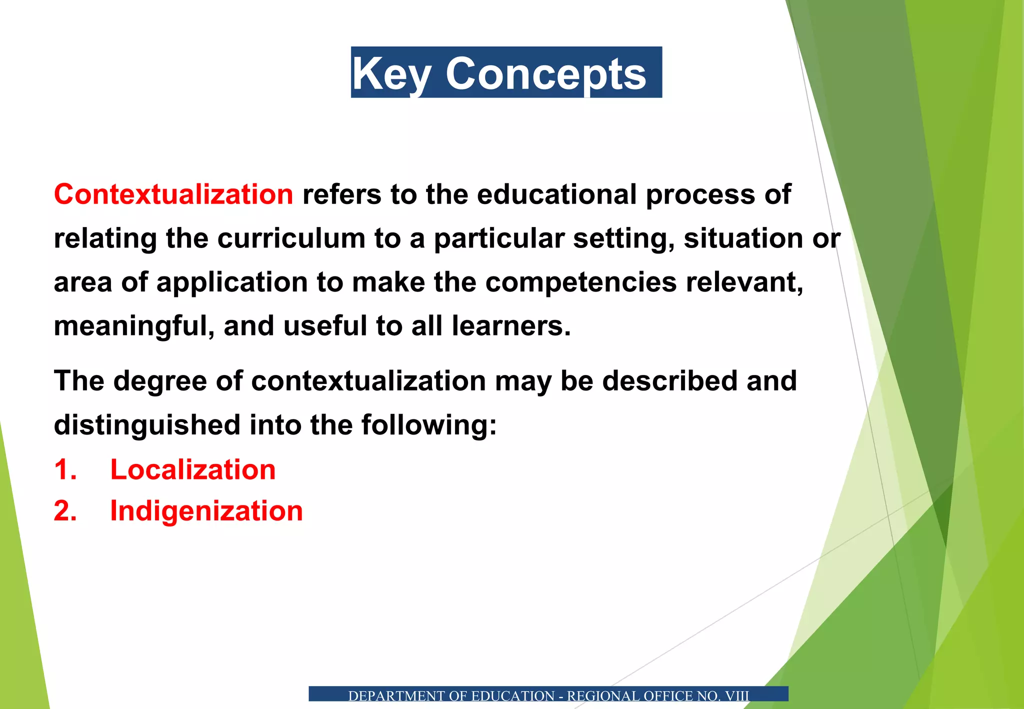 Contextualization presentation | PPT