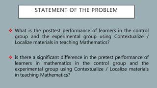CONTEXTUALIZE AND LOCALIZE INSTRUCTIONAL MATERIALS.pptx