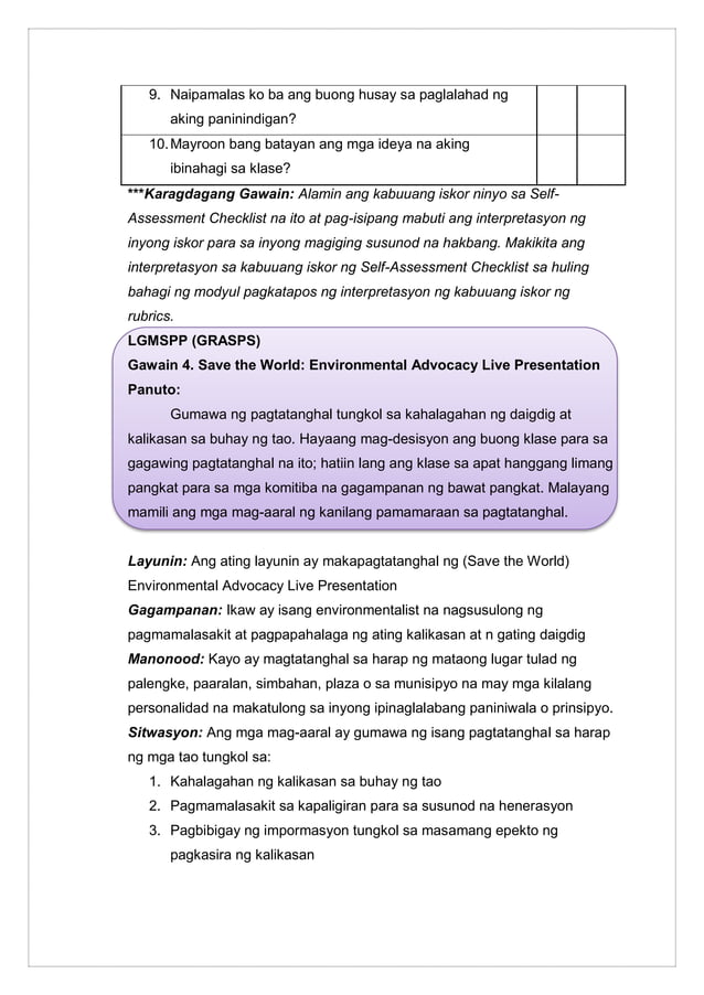 Contextualized learning module in kasaysayan ng daigdig | PDF