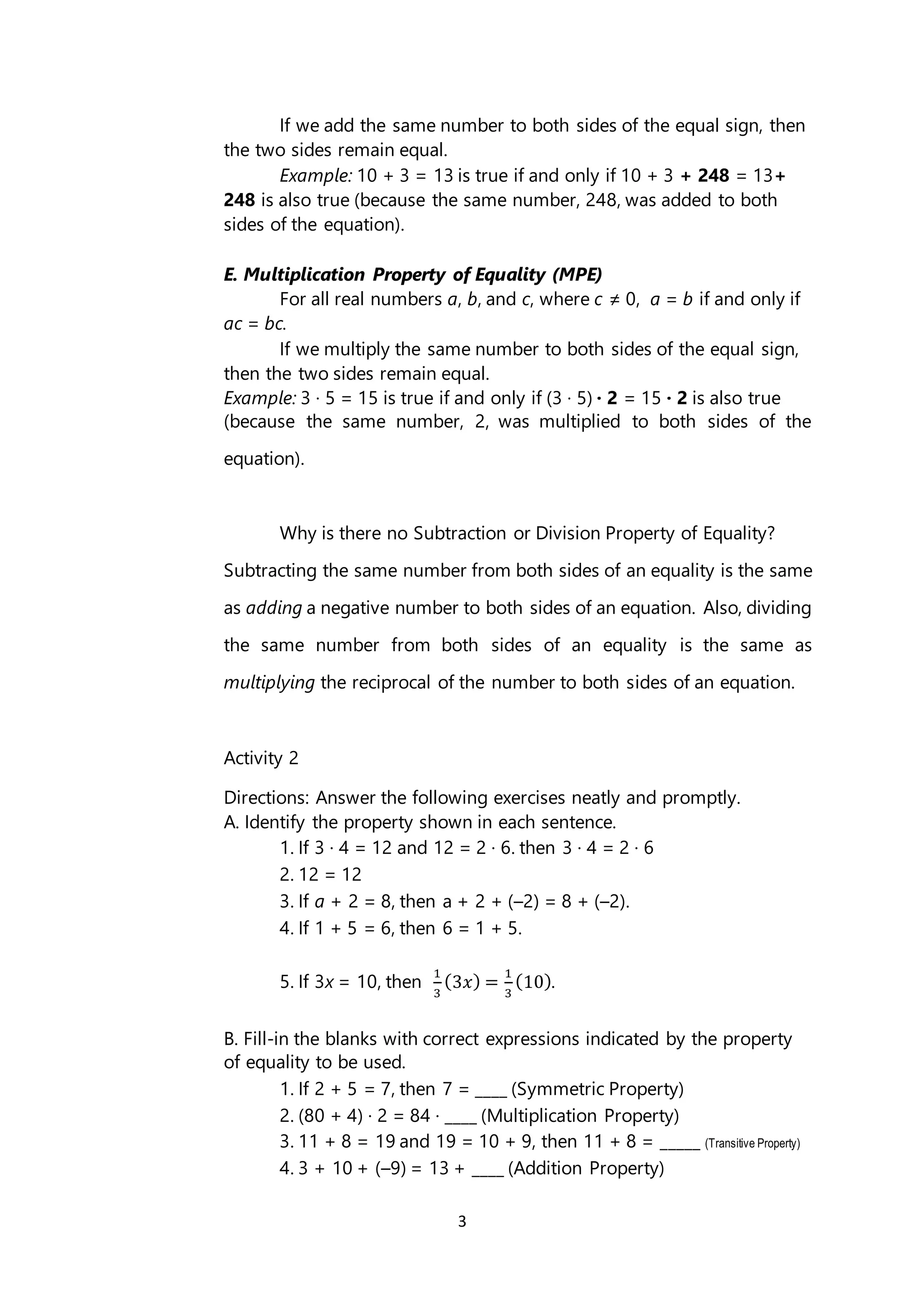 Contextualized Lesson Plan in Math 7 Linear Equation in One Variable | DOCX