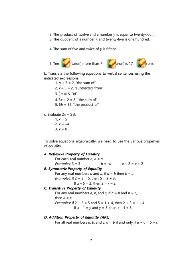 Contextualized Lesson Plan in Math 7 Linear Equation in One Variable | DOCX
