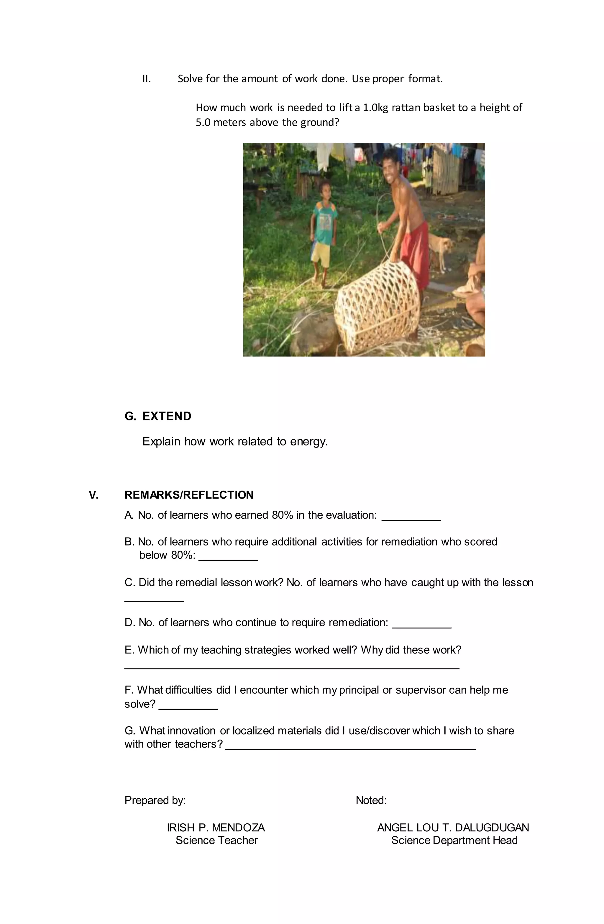 Contextualized lesson plan_First Quarter_WORK | DOCX