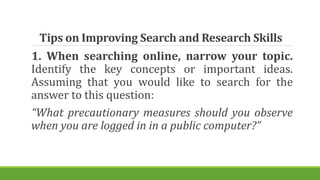Contextualized Online Search and Research Skills.pptx