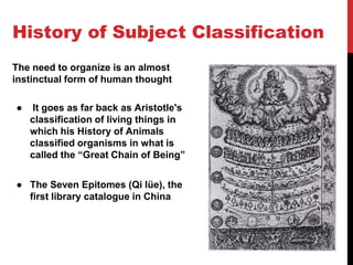 Contextualizing a Classification System | PPTX