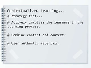 Contextualizing Language | PPT | Free Download