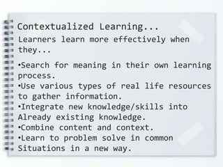 Contextualizing Language | PPT | Free Download