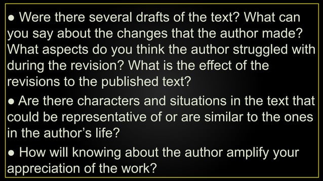 Contextual Reading Approaches.pptx | Biographies | Genres