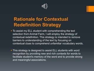 Contextual redefinition | PPTX