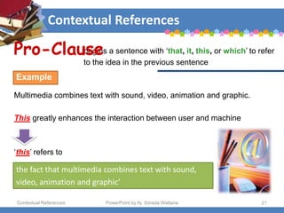 Contextual references | PPT