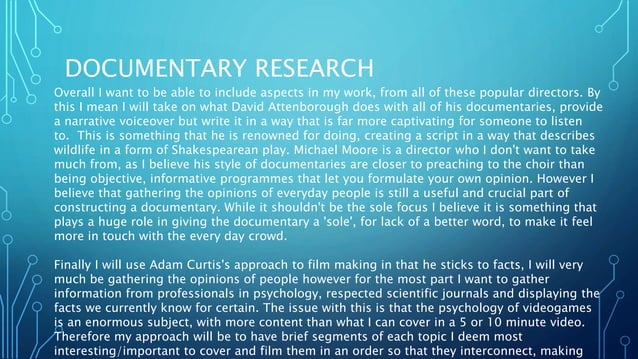 Contextual research | PPT