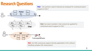 Contextual support for collaborative information retrieval | PPT