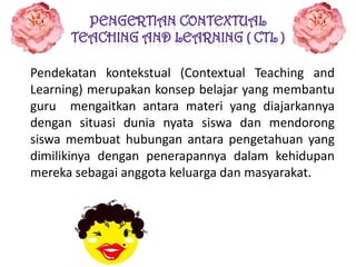 Contextual teaching learning | PPTX