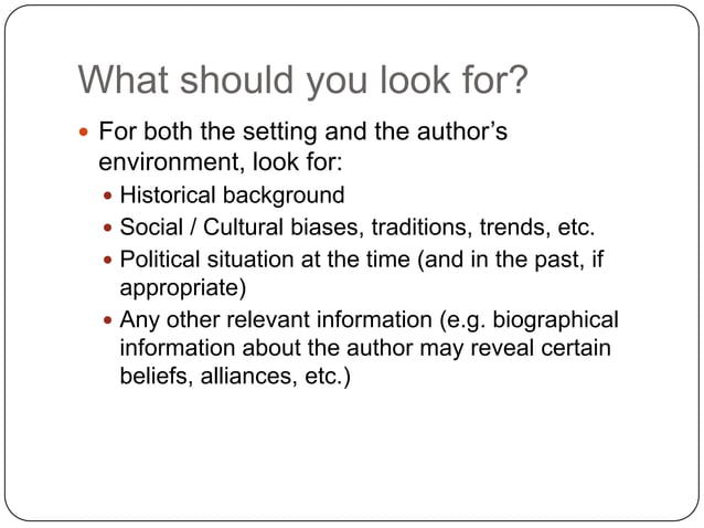 Determining Context | PPT