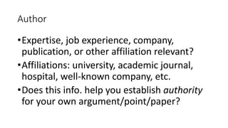 Context workshop | PPT