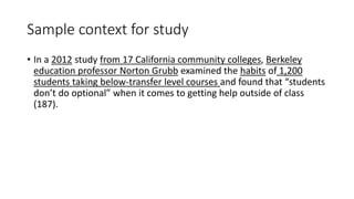 Context workshop | PPT