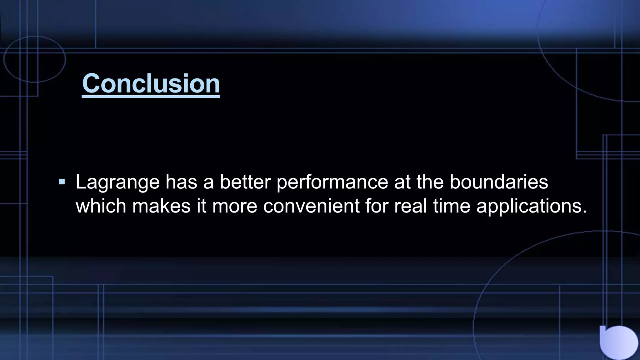 lagrange interpolation | PPTX