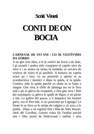 Conti de on Bocia | PDF