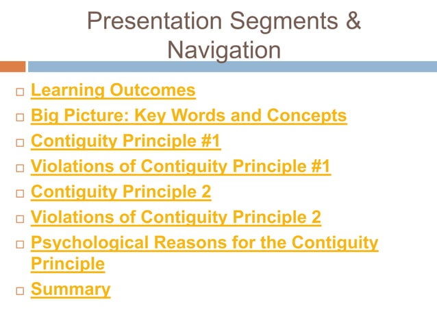 Contiguity Principle of Multimedia Design | PPT