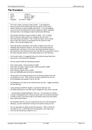 Contiguous | PDF | Databases | Computer Software and Applications