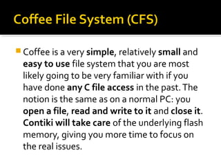 Contiki IoT simulation | PPT