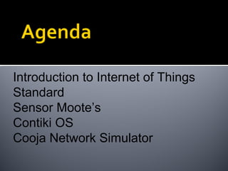 Contiki IoT simulation | PPT