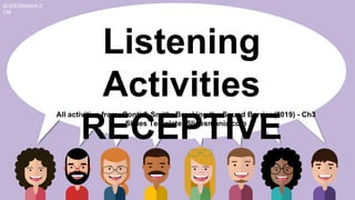 Conti Listening Receptive activities - Justine Holmes.pptx