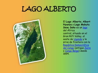 Continenete de áfrica Cataratas Islas y Lagos | PPTX