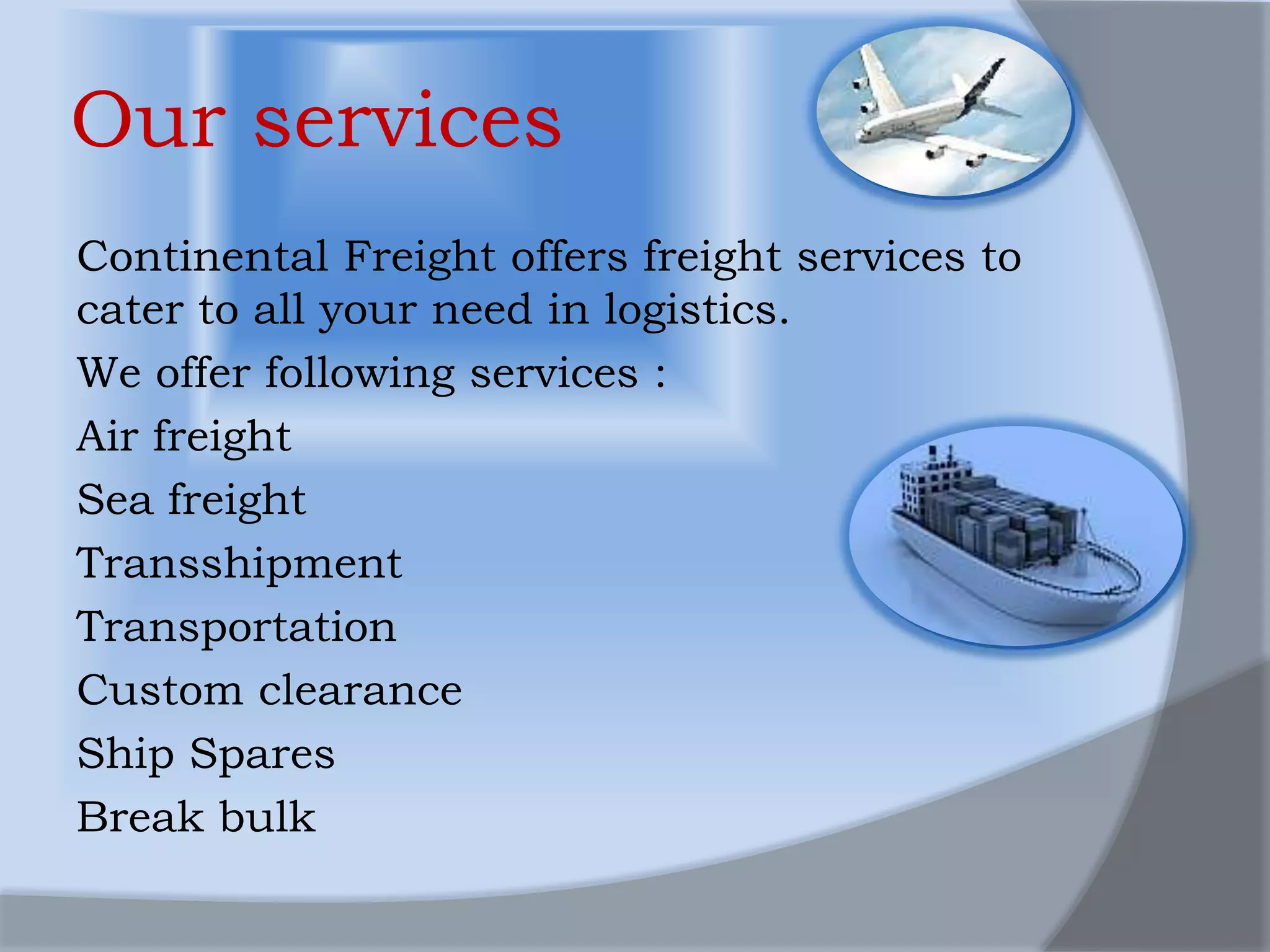 Continental Freight Pte Ltd | PPSX