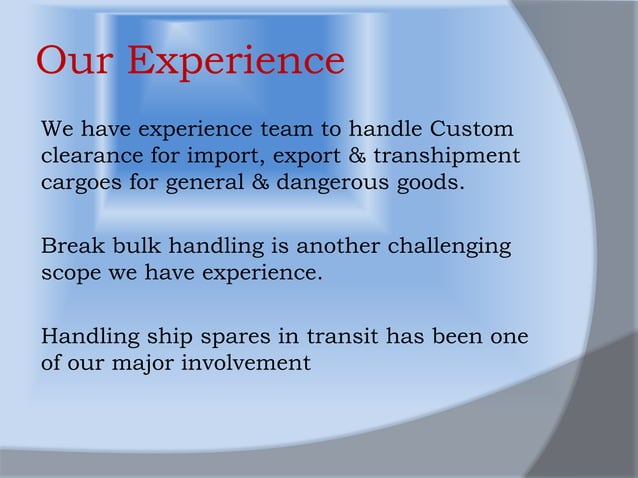 Continental Freight Pte Ltd | PPT