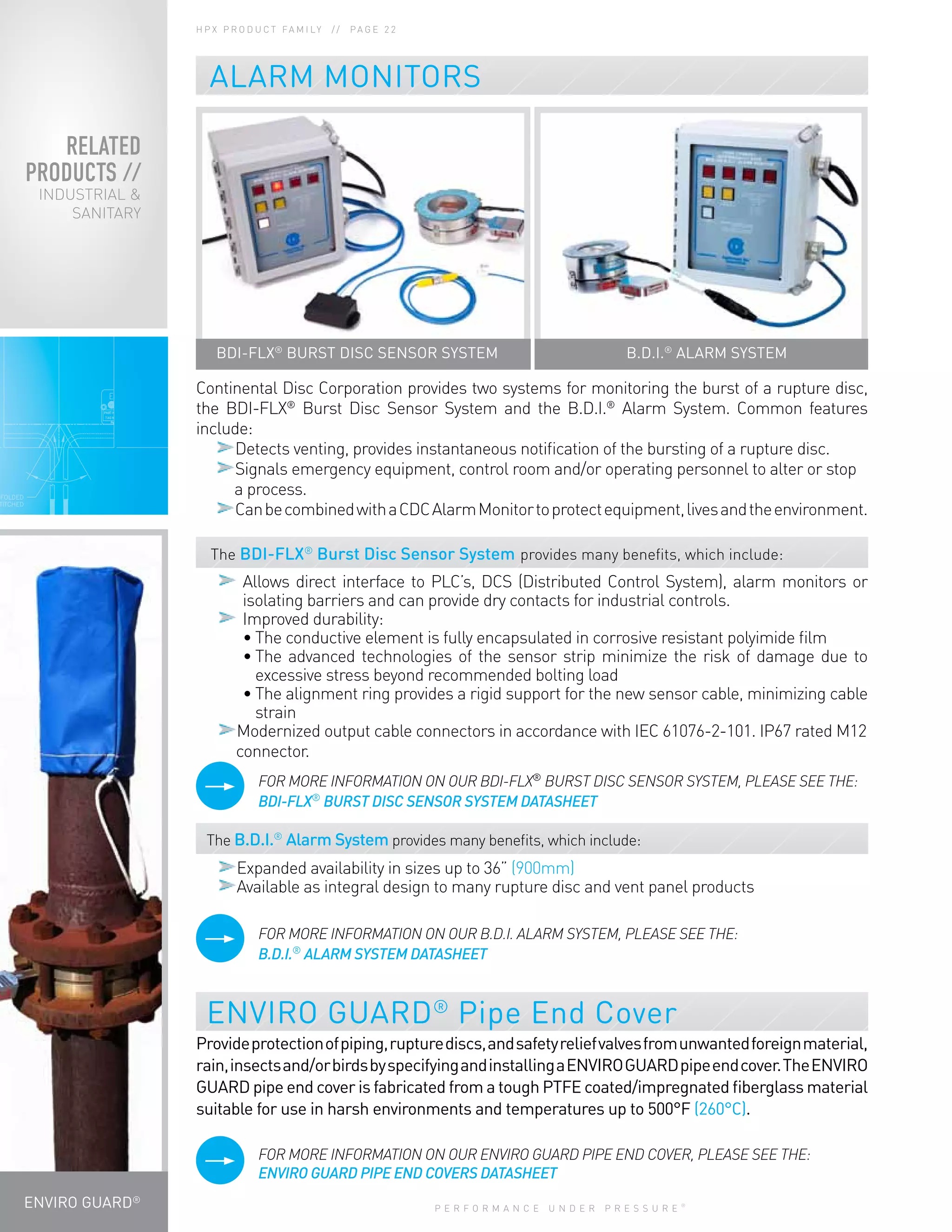 Continental Disc HPX Rupture Disc Family | PDF | Chemistry | Science