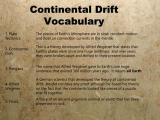 Continental Drift | PPTX