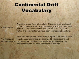 Continental Drift | PPTX